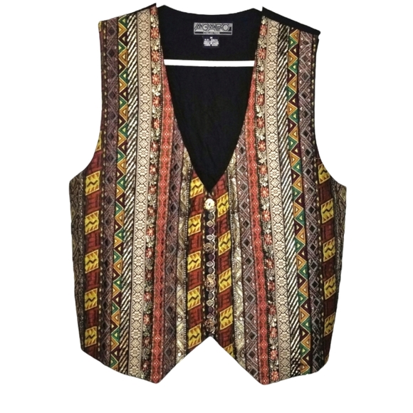 Agapo | Jackets & Coats | Vintage Agapo Collection Multipattern Striped ...